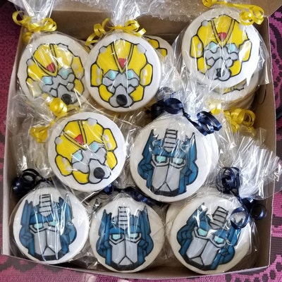 Transformers Cookies - Etsy