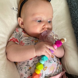 Boston Red Sox Toy Collection Pacifier Clip Rattle Baby | Etsy