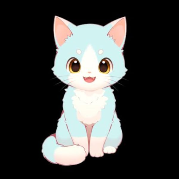 Customizable Vtuber - Anime Cats Live2d Avatar - Etsy