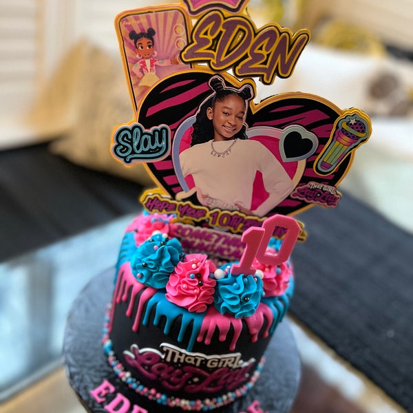 That Girl Lay Lay Cake Topper - Etsy