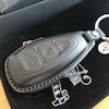 Ford Covered Leather Key Fob Case MK4.5 Mach-e ST Stline Focus Kuga ...