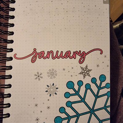 Complete Pre-made Bullet Dotted Journal Pages Instant Download ...