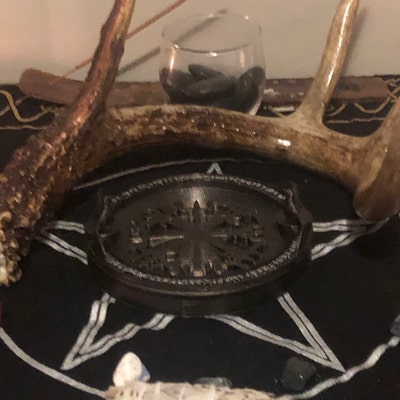 Odin Offering Bowl, Runes Bowl, Odin Allfather Altar Statue, Norse ...