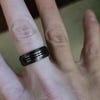 Heat Treated/colored Titanium Ring, 6mm Width, US 'big' Size 6.25 ...