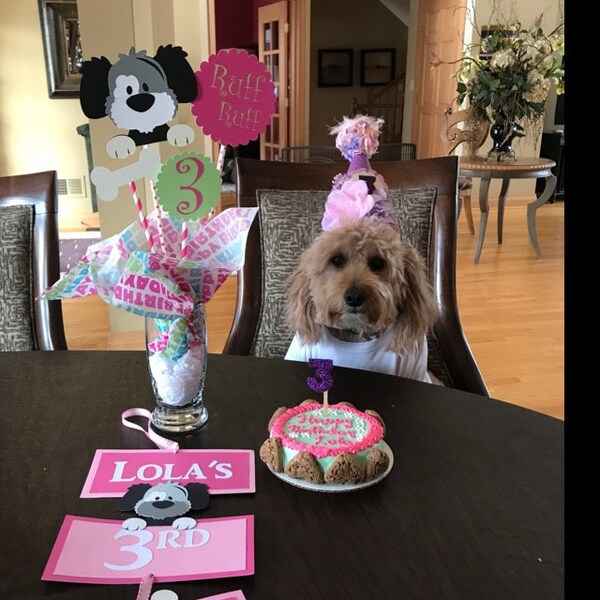 Dog Birthday Party Welcome Sign, Puppy Party Welcome Sign, Puppy Party ...