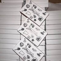 Custom Matchbox Design, Matchbox Template, Personalized Matches for ...