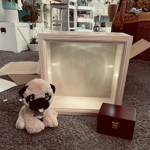 12 X 12 X 3.5 Deep Shadow Box With LED Lights - Etsy