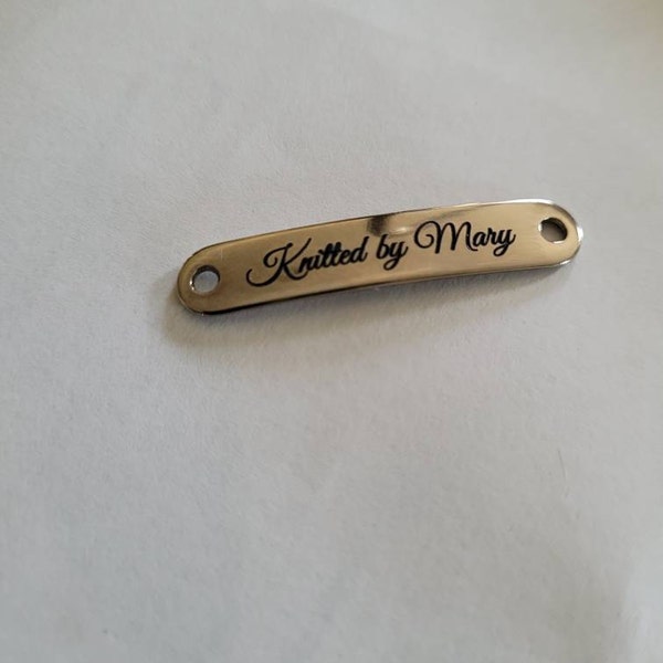 Custom Metal Label,personalized Metal Tag ,t-shirt, Cardigan, Bag ...