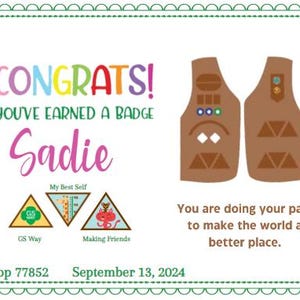 Girl Scout Not so Bummer Summer Activity Sheet - Etsy