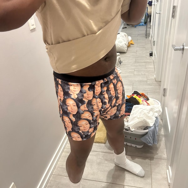 Personalised Face Boxers for Husband,custom Boxer Briefs With Faces ...