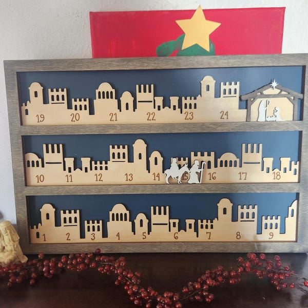 Nativity Countdown | Advent Calendar | Christmas Countdown | Christmas ...