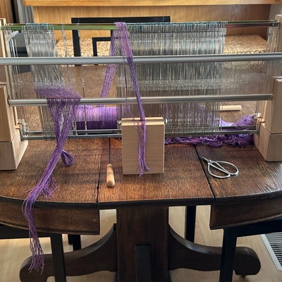 Saori Weaving Tying Rod for Clipping Warps in Stock Ready to Ship 3 ...