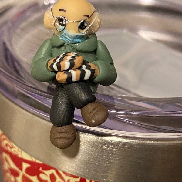 Senator Bernie Sanders Meme Miniature Dollhouse Scale 1:12 / Dollhouse ...