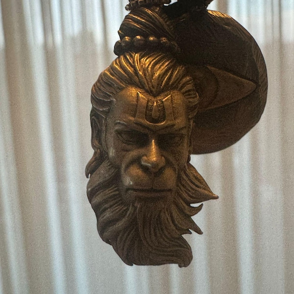 Yogi Hanuman Evil Protector 925 Sterling Silver Pendant - Etsy