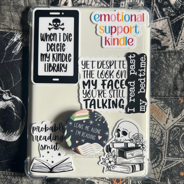 Skeleton Book Stack Vinyl Sticker, Halloween Decal - Etsy
