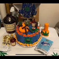 Have A Dope Birthday Cake Topper 420 Cake Topper Weed Cake Topper ...