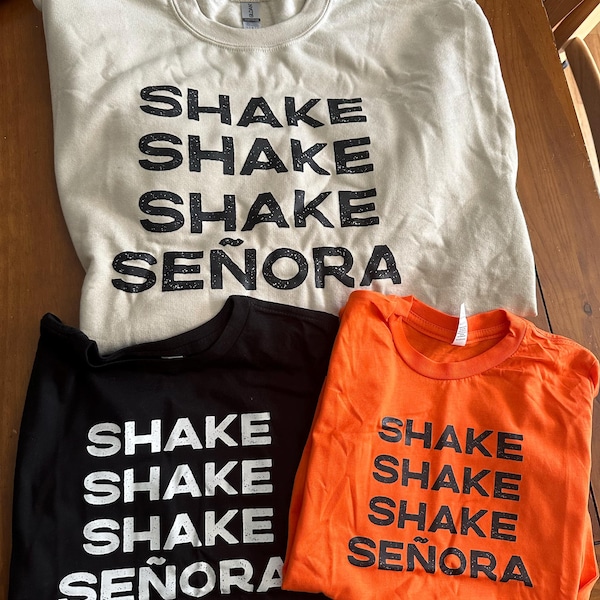 Shake Shake Shake Señora T-shirt, Halloween T-shirt, Halloween Shirt ...