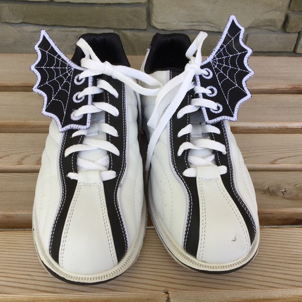 4x4 5x7 SPIDER WEB Shoe Wings Machine Embroidery in Hoop Design Goth ...