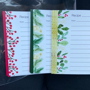 Little Daisy Recipe Cards - Etsy