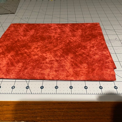 Burgundy Red Fabric by the Yard, Red Fabric, Red Grunge Paint Fabric ...