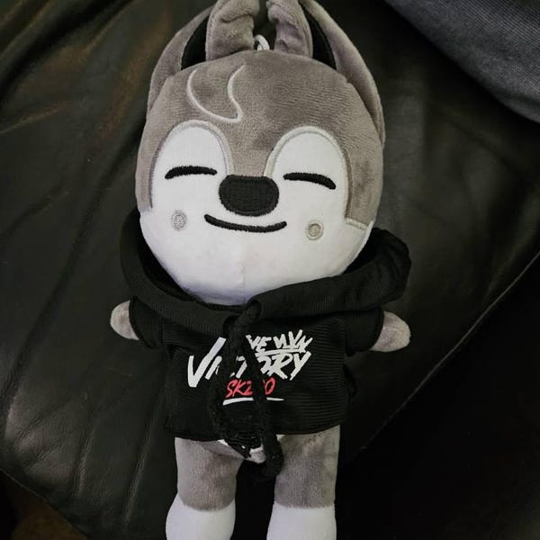SKZOO Stray Kids Plush Toy - Wolf Chan Kpop Plush, Stray Kids Fun ...