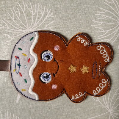 8x Gingerbread Digital Embroidery File 8x12 in the Hoop Ith, Includes 8 ...