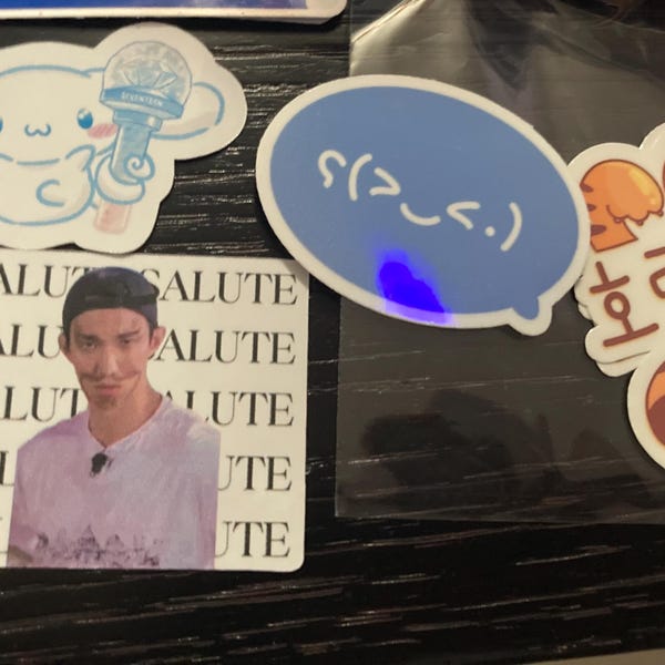 BSS Booseoksoon Hand Signs Sticker - Etsy