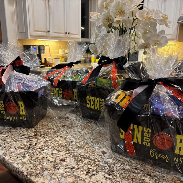 Personalized Sports Sport Graduation Gift Basket - Soccer Senior 2026 ...