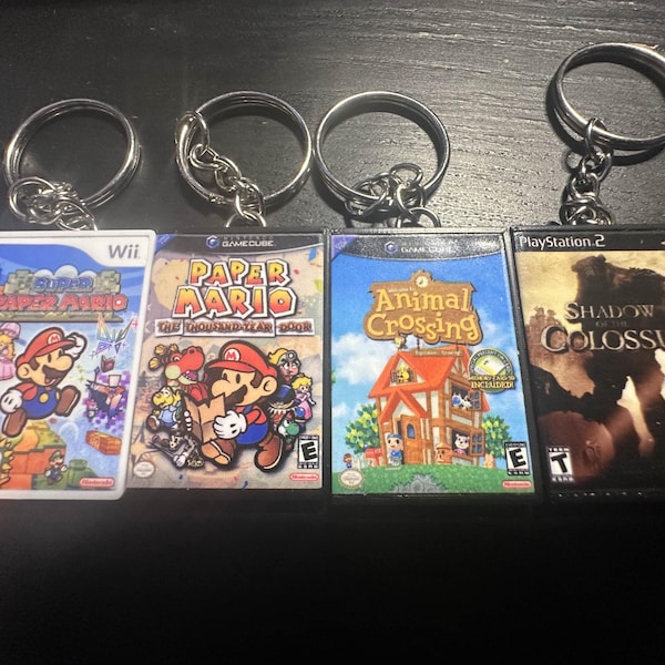 Custom Super Mario Keychain (collection), Party Loot Bag, Super Mario ...