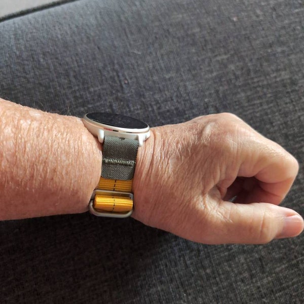 T-11 O-rig Watch Strap Army Green/red, Parachute Style Military Webbing ...