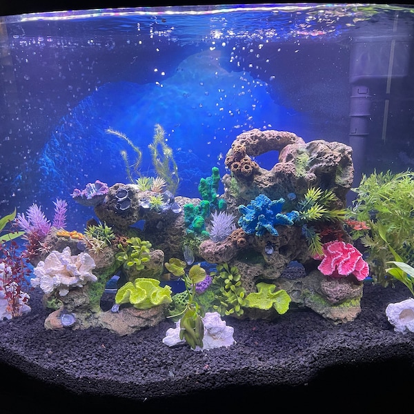 Aquarium Background Underwater Roots - Vinyl Graphic Adhesive AQ0015 - Etsy