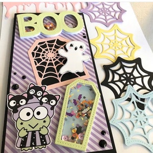 Instant Download Printable Spooky Notes, Digital Dot Grid Notepad - Etsy