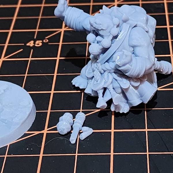 Yeti Monster Mini 3D Print 6k Resin, Dnd, D&D, TTG, RPG, Huge Tundra ...