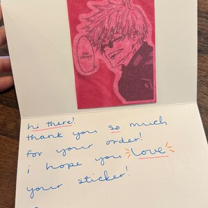 Choso Manga Panel Sticker Jujutsu Kaisen - Etsy