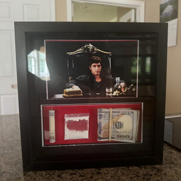 Evidence Bag of Aged Money Wall Art Motivational Fun Gift Wall Art 3D ...