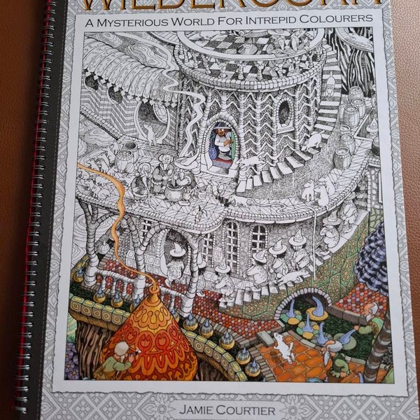Watergorn - GIANT 27"x 40" Wildergorn Colour-in Poster by Jamie ...