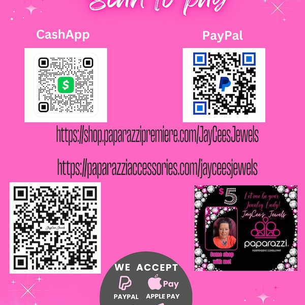 Mobile Payment Sign, DIY Canva Sign Template Design, QR Code Venmo Sign ...
