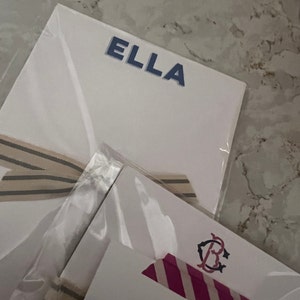 Shadow Text Notepad Personalized Notepads | Etsy