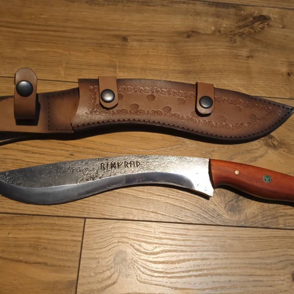 Custom Handcrafted Kukri Machete 5160 Hand Forged Spring Steel With ...