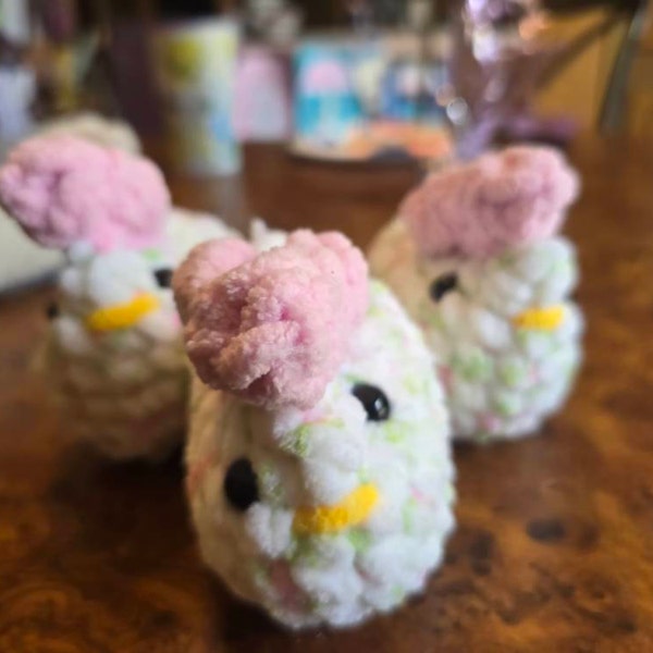 Crochet Squeezy Chicken Pattern - Etsy
