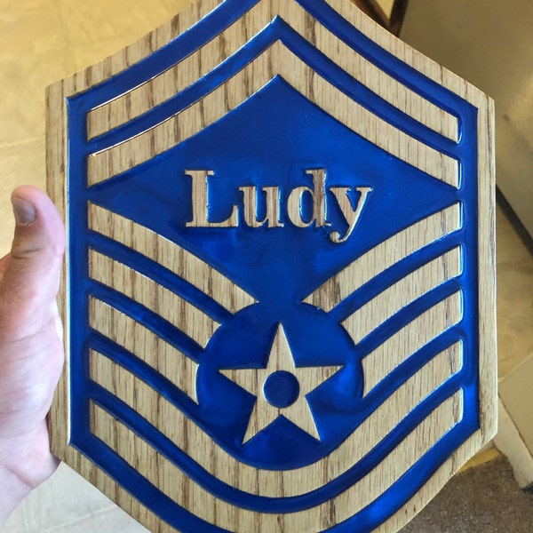 Air Force Promotion Plaques - Air Force Rank Plaque - Air Force Plaque ...