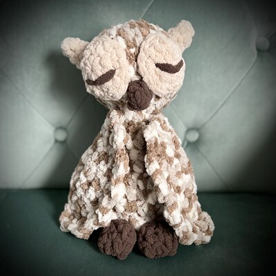 Pattern: Oakley the Owl Snuggler Pattern Crochet Owl Crochet - Etsy