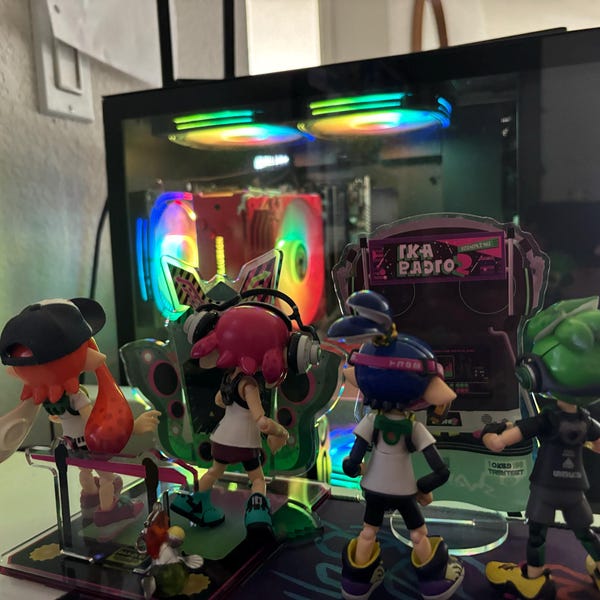 Splatoon 3 Salmon Run Grizzco ID Card Holder With Lanyard & Enamel Pin ...