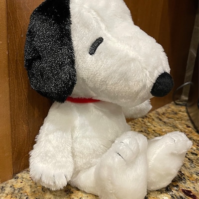 Personalized Snoopy Plush With Name Stuffed Toy Animal Embroidered - Etsy