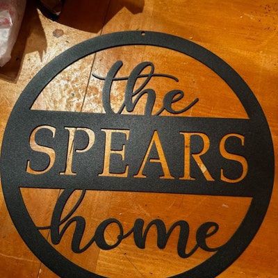 Custom Family Welcome Home Sign Outdoor Family Name Sign for Front ...