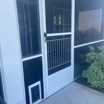 Half Screen Door Grille, Gate Style, Simple, Clean Design Made of All ...
