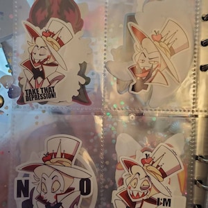 Vinyl Sticker Hazbin Hotel Adam First Man Dickmaster - Etsy