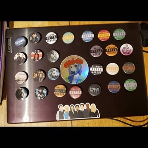 Doctor Who New Series DT Badge Button Pin Set of 6 | Etsy