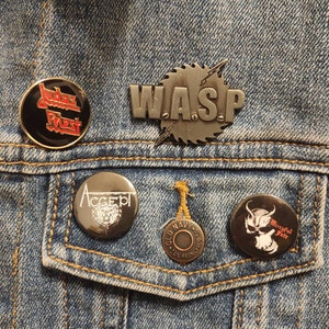 Eddie Munson Vest Patches and Pins screen Accurate COMPLETE - Etsy