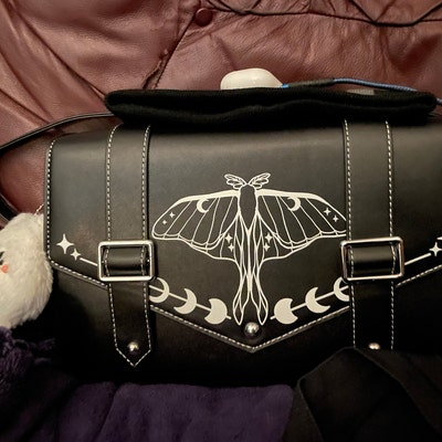 Celestial Fantasy Ita Shoulder Bag Faux Leather Black Ita Bag for ...